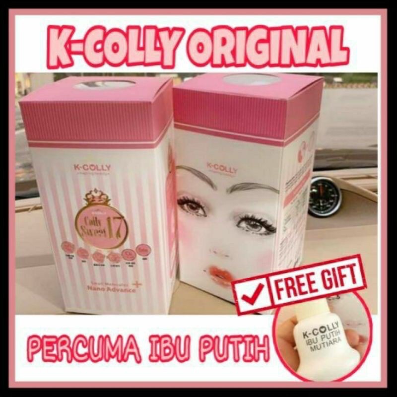 🔥🔥K Colly Sweet 17 Free Ibuputih Original 🔥🔥 | Shopee Malaysia