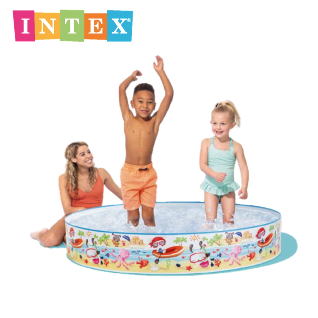 Intex Kids Pool Snapset Pool 5ft Snorkel Buddies IT 56451NP (No Pump ...
