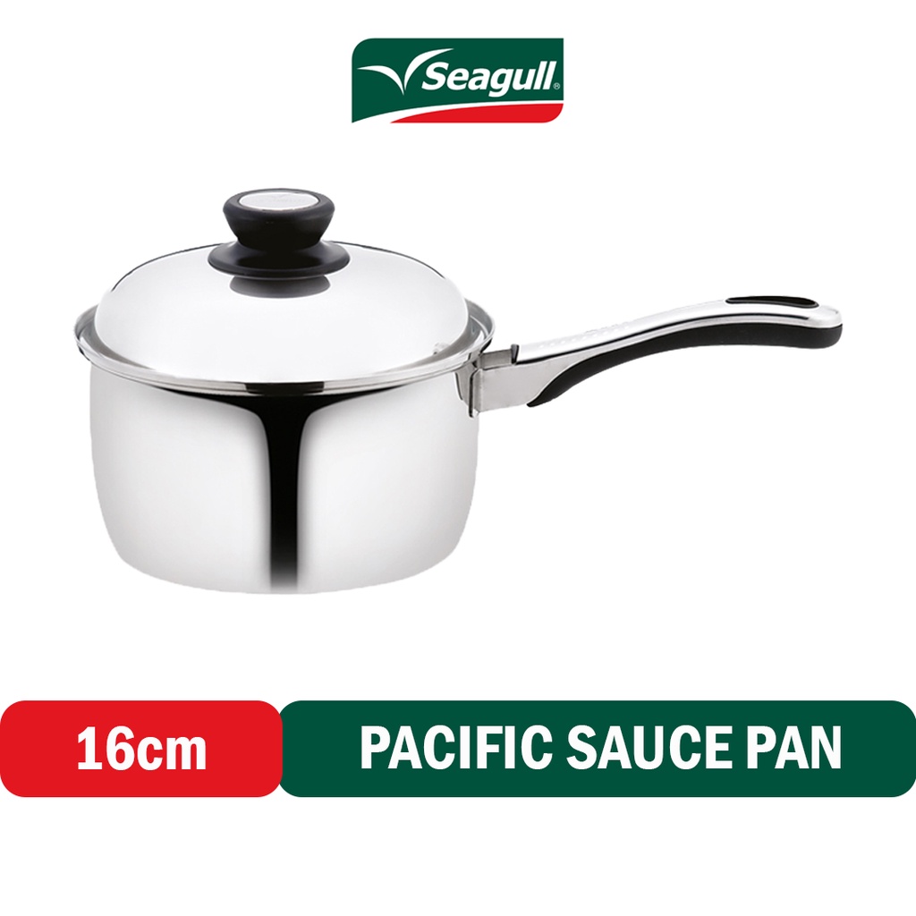 Seagull Pacific Stainless Steel Sauce Pan (16cm) | Shopee Malaysia