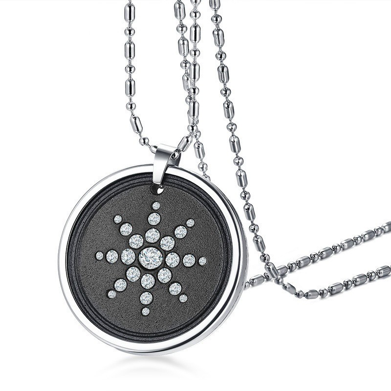 Quantum Scalar Energy Bio Science Pendant Necklace for Men Volcanic ...