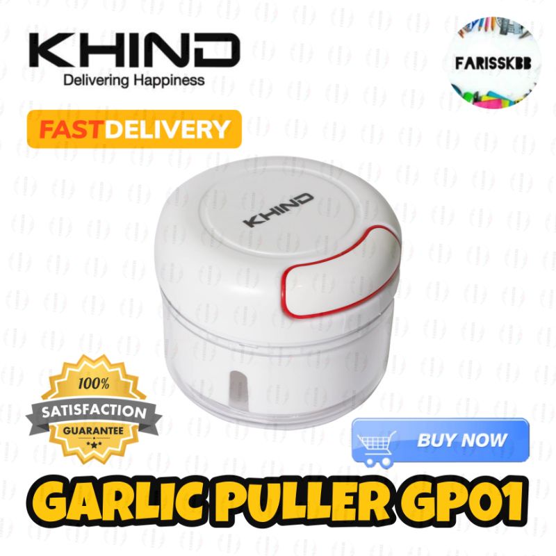 Khind Garlic Puller GP01 Garlic Chopper Mini Chopper Mini Blender Hand ...