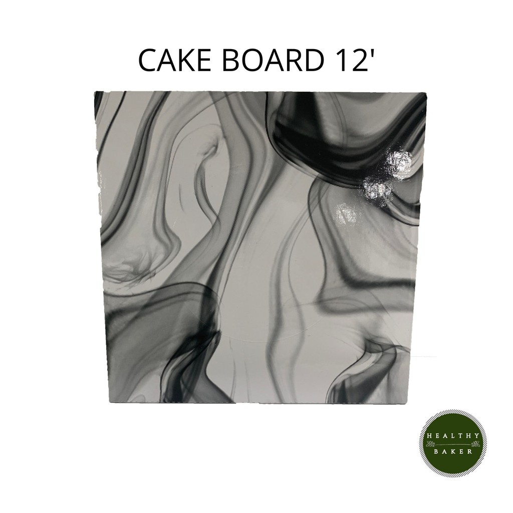 Cake Board Square / Papan Kek Petak / CORAK KEK PETAK 9' / 10' / 12 ...