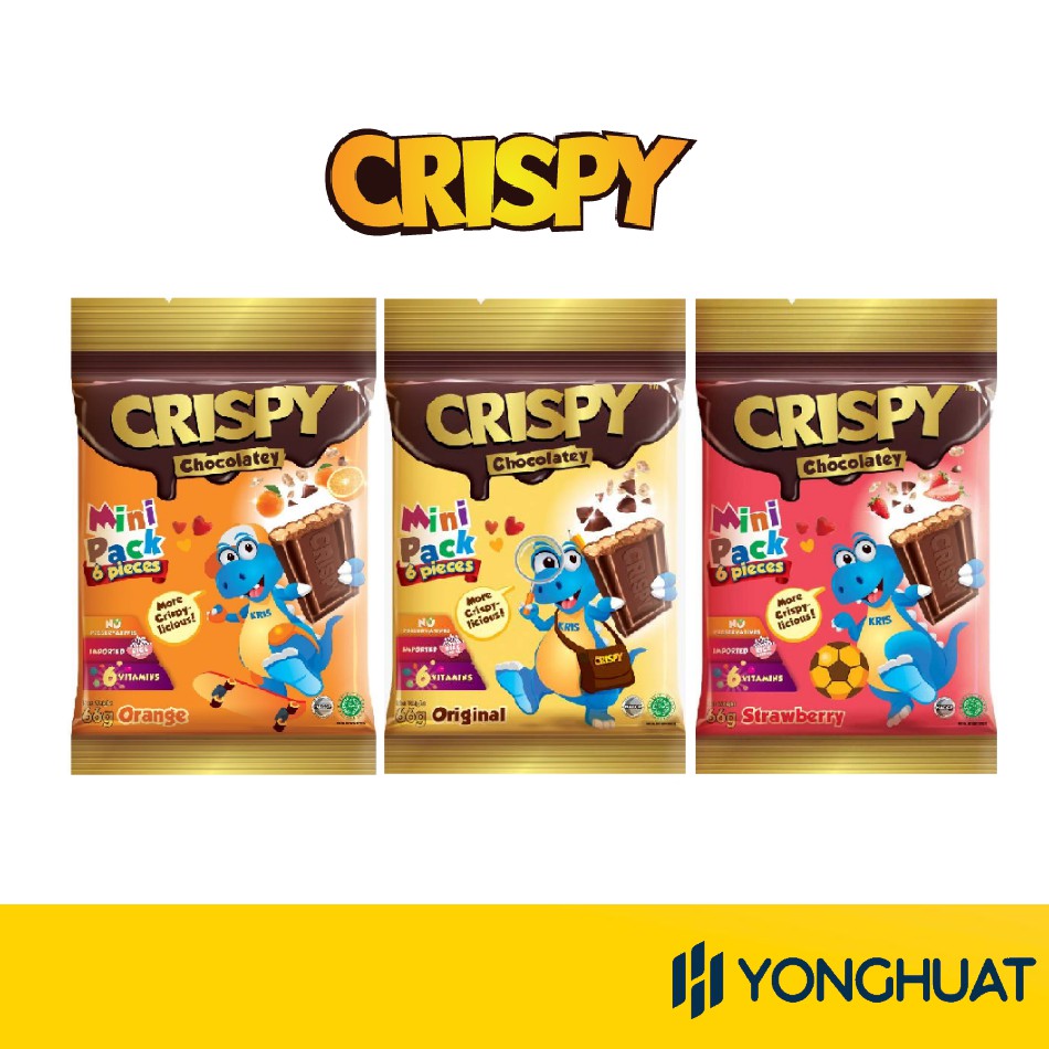 Crispy Kris Chocolate Mini Pack 66G | Shopee Malaysia