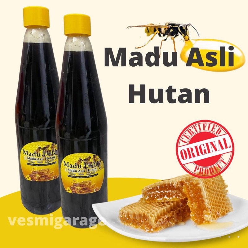 [100% ASLI] Madu Lebah Asli dan Tualang Asli 🔥🔥 | Shopee Malaysia