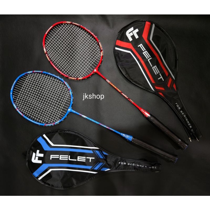 Original Felet Badminton Racket Free Cover String&Strung Special ...