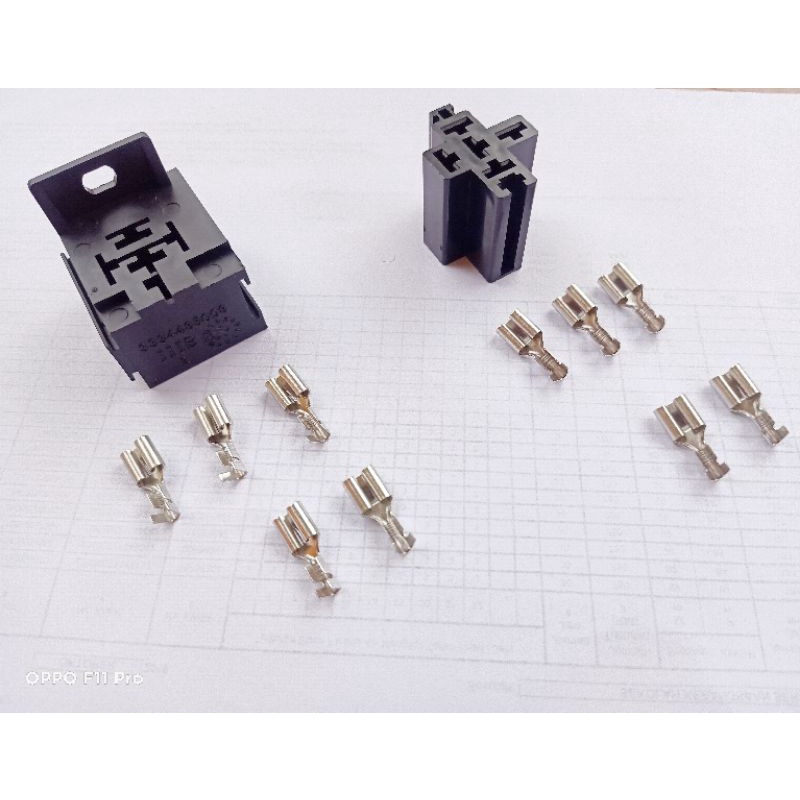 🔥🔥5 PIN RELAY SOCKET HOLDER 30A SESUAI UNTUK PELBAGAI JENIS KENDERAAN ...