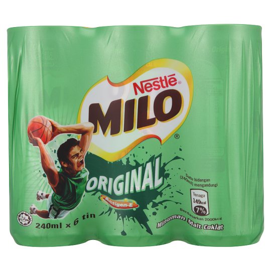 Nestle Milo Original 6 x 240ml | Shopee Malaysia