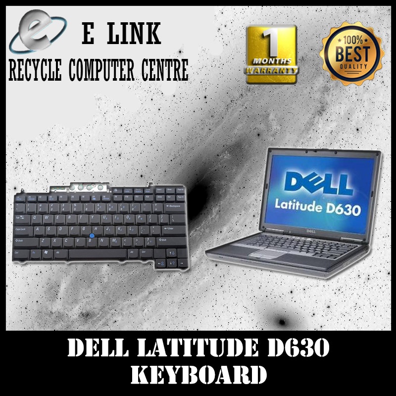 DELL LATITUDE D620 /630 KEYBOARD REPLACEMENT ( USED ) | Shopee Malaysia