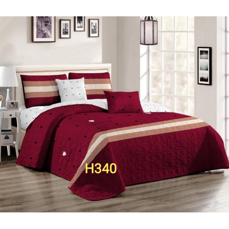 CADAR BEDSHEETS PATCHWORK SET 3 in 1 CADAR PATCHWORK Queen Size 80 ...