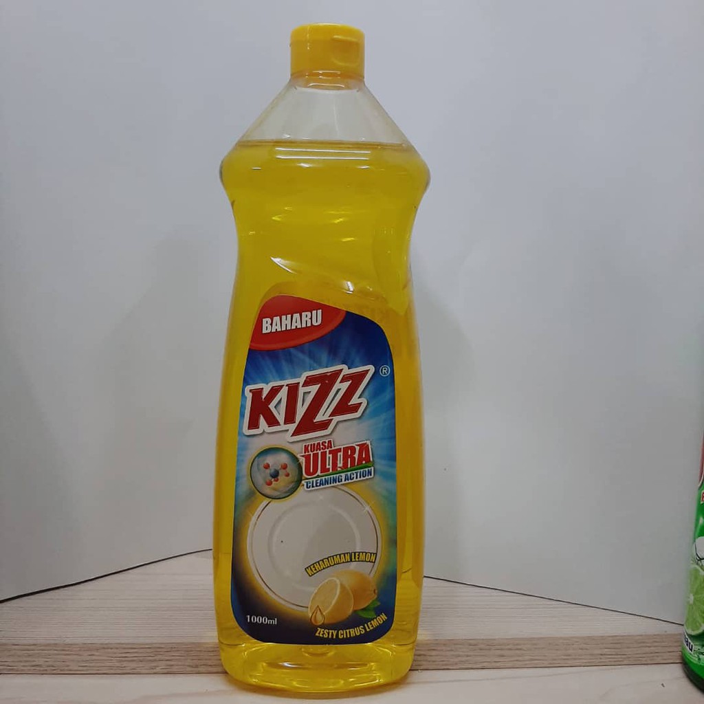 Kizz Kuasa Ultra Cleaning Action/ Zesty Citrus Lemon/ 1000ml | Shopee ...