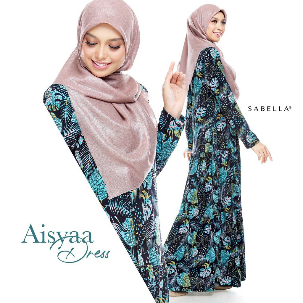🌸 JUBAH RAYA 2024 - CLEARANCE!!! - AISYAA DRESS SABELLA 🌸 | Shopee Malaysia