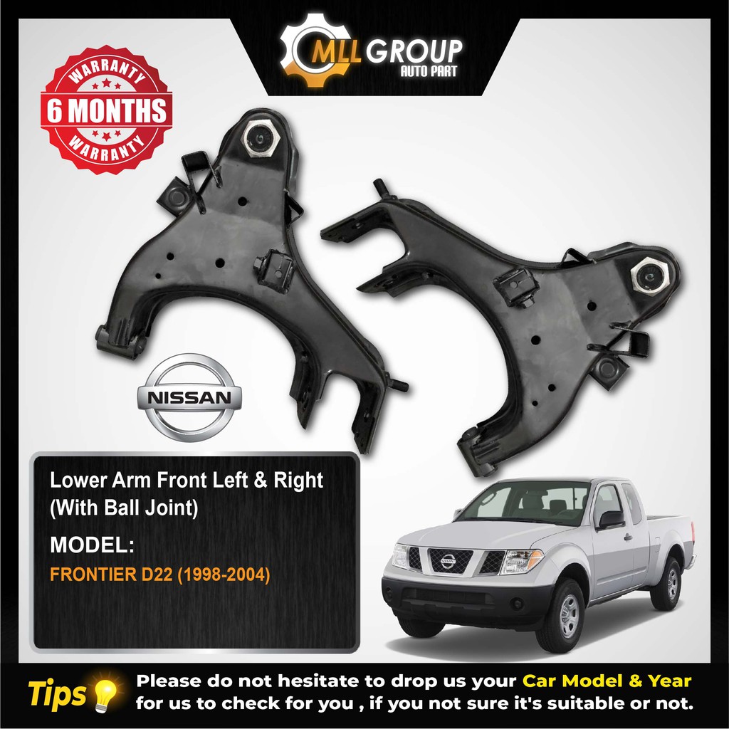 (MLL) NISSAN FRONTIER D22 1998-2004 LOWER ARM FRONT LEFT & RIGHT ...