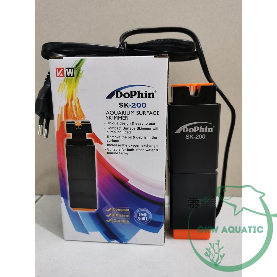 DOPHIN Surface Skimmer SK-200 - Aquarium fish tank surface skimmer | Shopee Malaysia