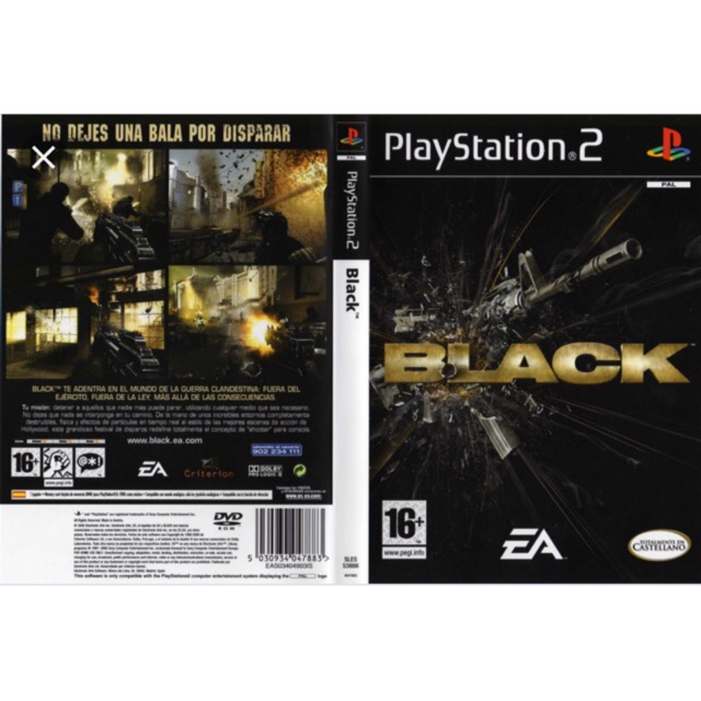 Playstation / PS2 Black ( DVD Games ) | Shopee Malaysia