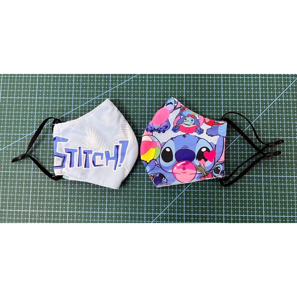 Stitch kid face mask kids reusable mask 3 layer mask kid washable mask ...