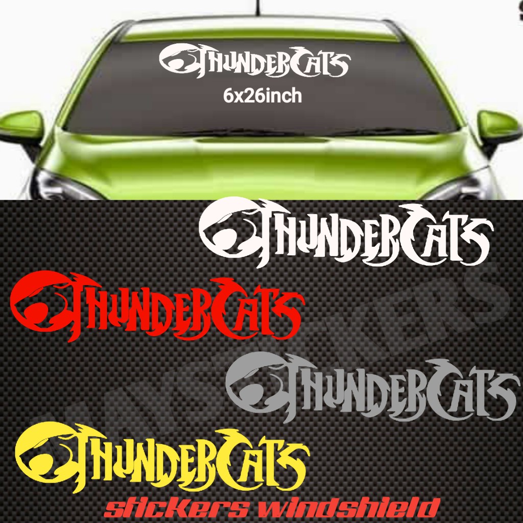 Car sticker (THUNDERCATS)suitable front windshield for all cars ...