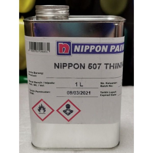 1L NIPPON 2K THINNER NP507 / NP 507 | Shopee Malaysia