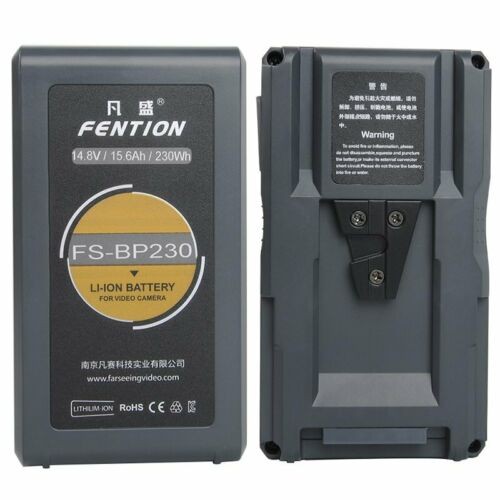 FENTION FS-BP230 15.6Ah 230Wh V-Mount Rechargeable Li-ion Battery ...