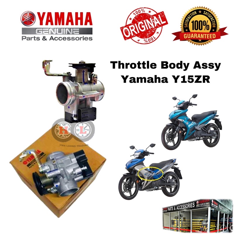 YAMAHA THROTTLE BODY ASSY Y15ZR ORIGINAL ( 2PV-E3750-02) - THROTTLE ...