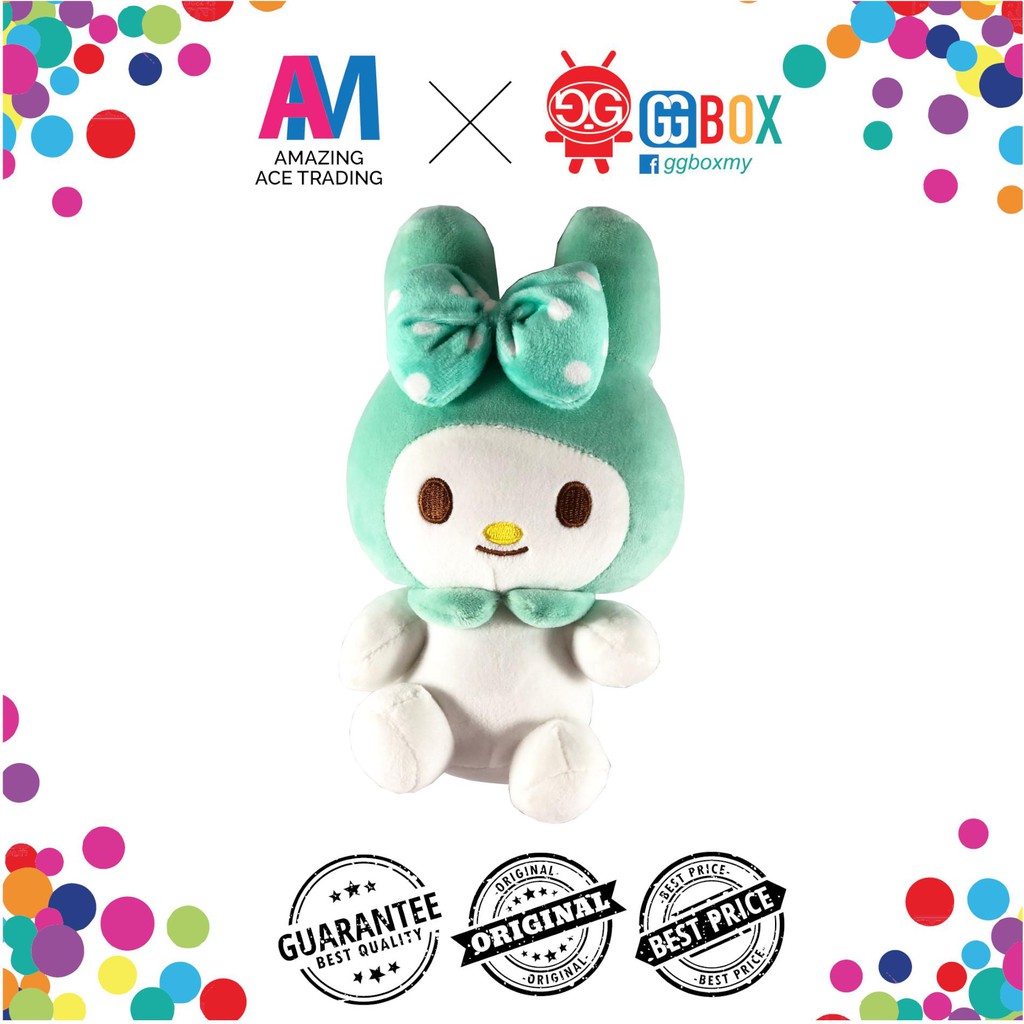 My Melody Hug Love Cuddle Toys ( Light green/ Light pink/ Pink/ Purple ...