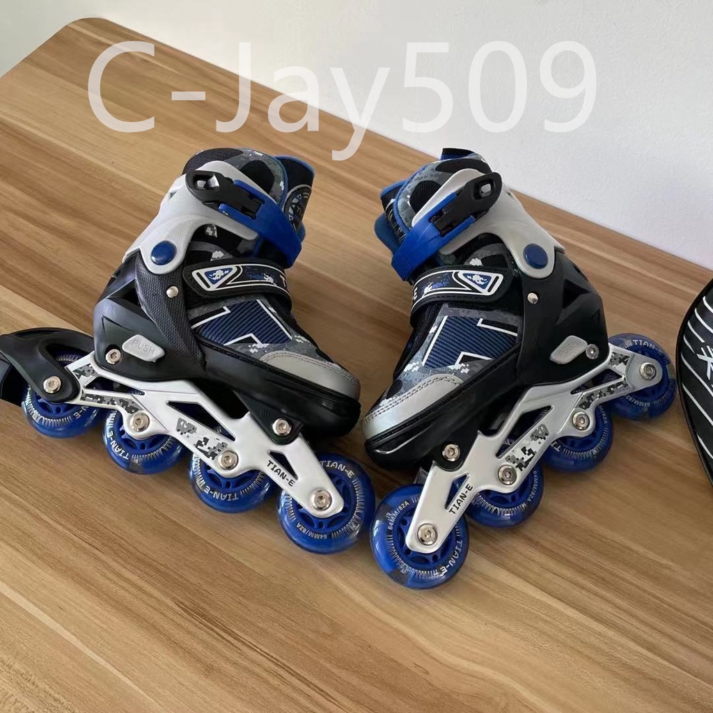 Kasut Roda Dewasa Lelaki Roller Skates Wanita Pelajar Universiti Pemula ...