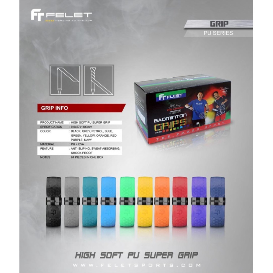 Felet Hi-Soft Pu Grip & Overgrip &Towelling Grip | Shopee Malaysia