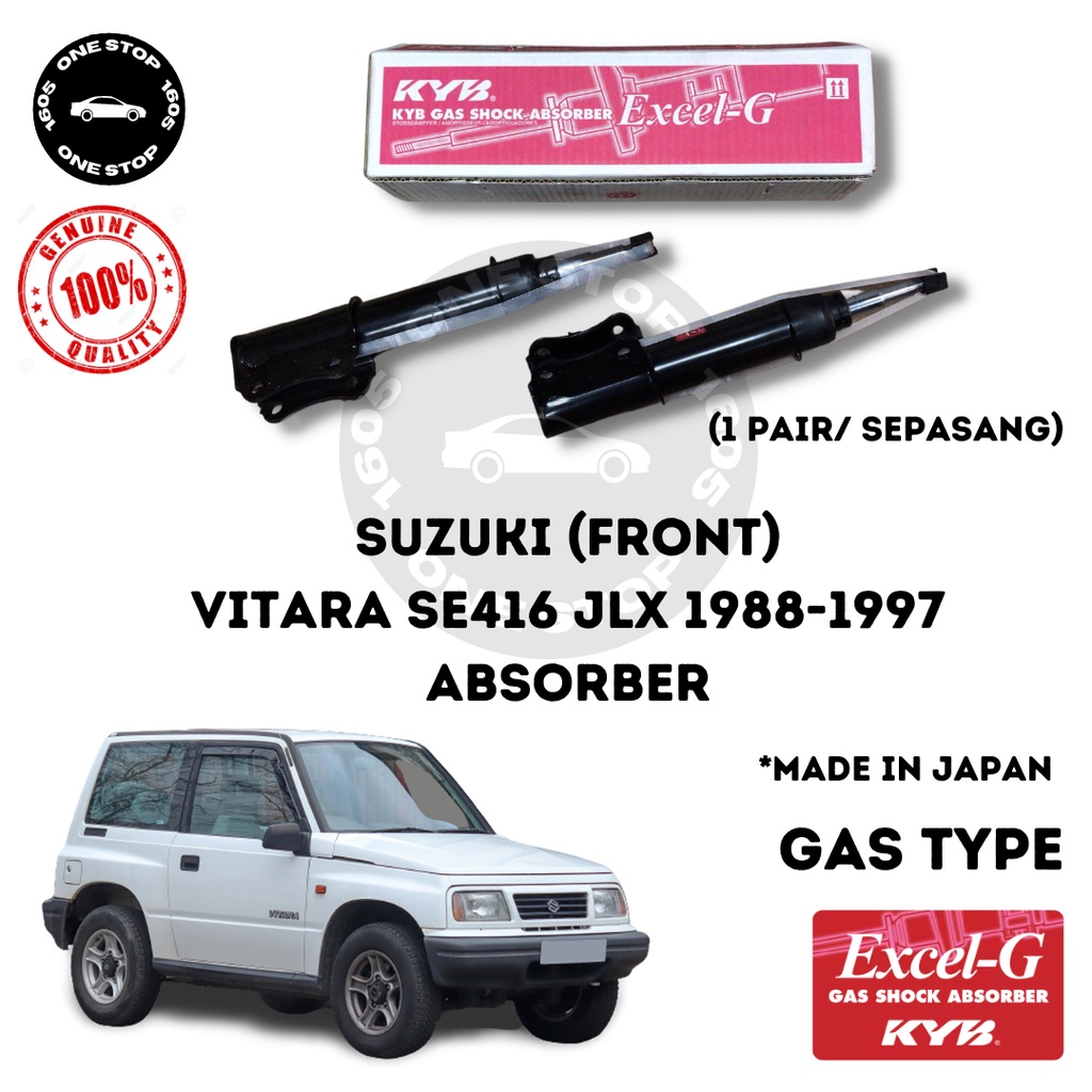SUZUKI VITARA SE416 JLX 1988-1997 JAPAN DEPAN/FRONT KYB KAYABA JAPAN ...