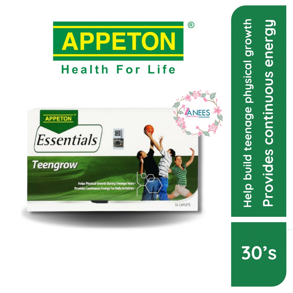 Appeton Essentials Teengrow - Multivitamins for teenager | Shopee Malaysia