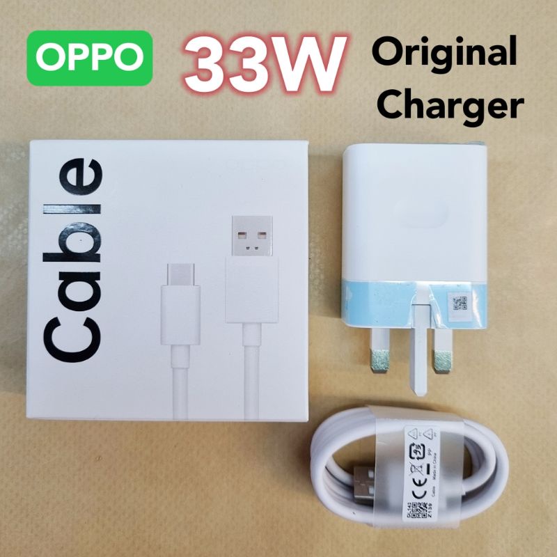 Oppo 67W Charger Support SuperVOOC Fast Charging With 6.5A Type-C USB ...