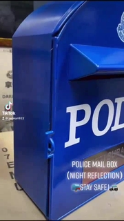 Mail Box/Letter Box/Peti Surat/Police Mailbox/Peti Surat Polis/ Peti ...