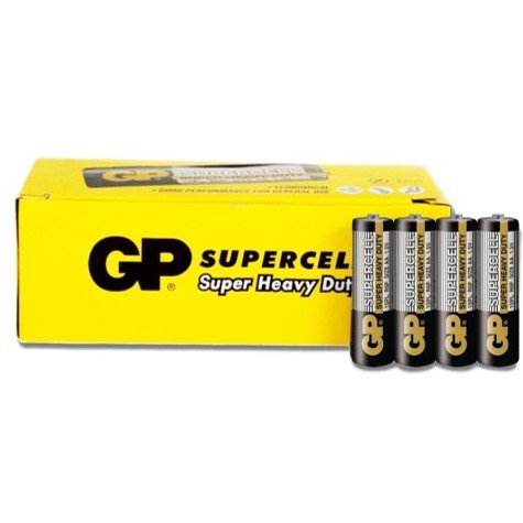 GP Supercell Carbon Zinc AA AAA Heavy Duty Battery 4pcs/40pcs Pack ...