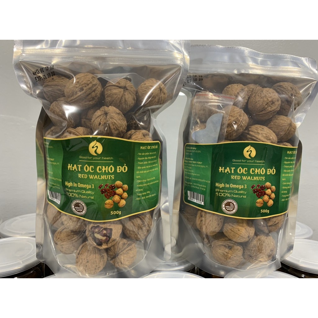 Red Walnuts With American Shell - 500g Bag (With Split Food) | Shopee Malaysia