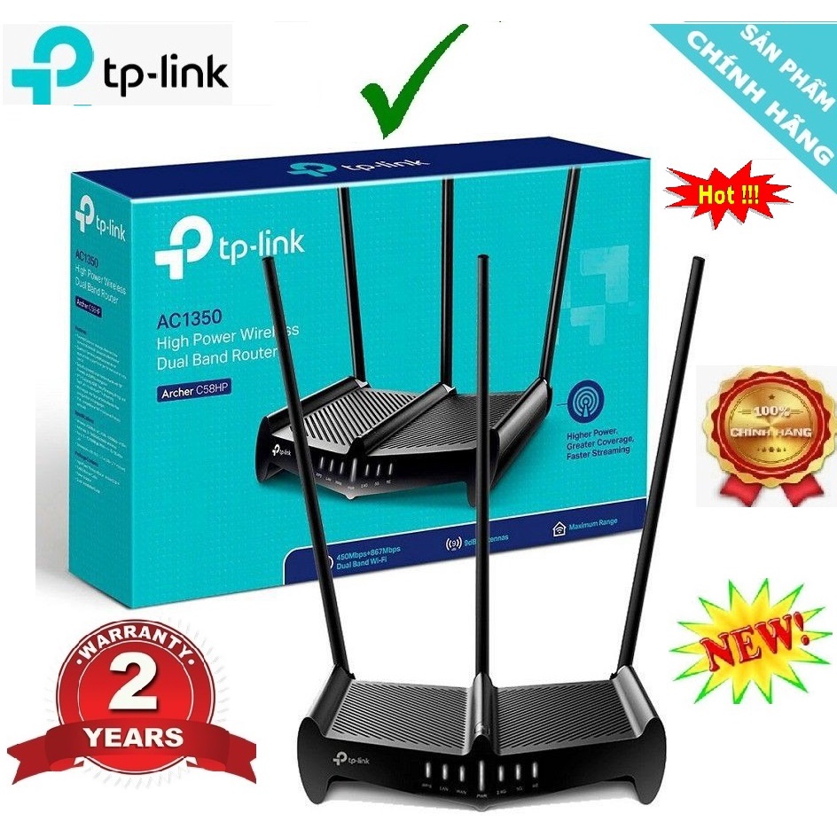 Tplink Archer C58HP 3 Antenna Wireless Router | Shopee Malaysia