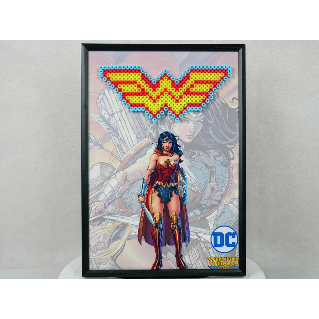 Perler Beads Frame - Wonder Woman (New) | Shopee Malaysia