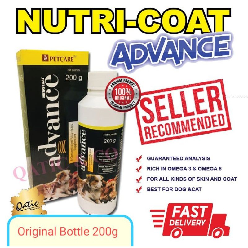 💥Best Product💥 200g Nutricoat Advanced Untuk Bulu Gugur/ Bulu Kusam ...