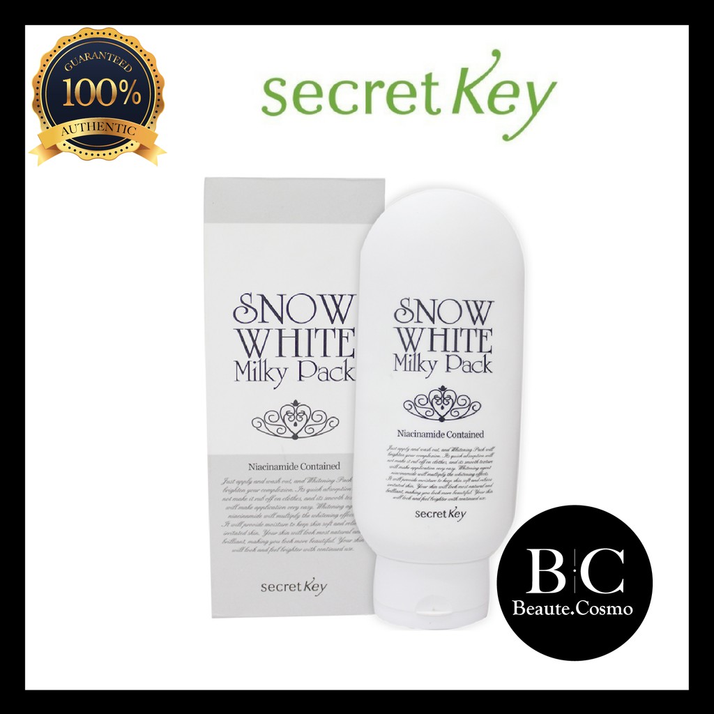 Secret Key Snow White Milky Pack 200g | Shopee Malaysia