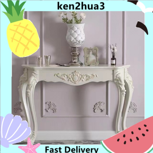 European Style Console Table in the Living Room Bedroom 60/70/80cm Four ...