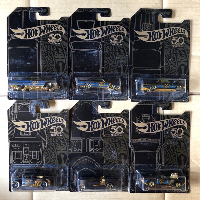 Hot Wheels gold and black set 6pcs | Shopee Malaysia