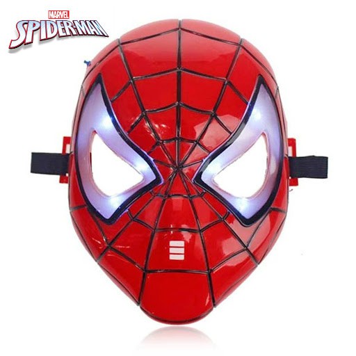 Superhero Marvel Avengers Spiderman Mask For Kids With Light & Sound ...