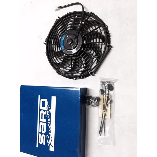 38540 - SARD TORNADO High Speed radiator fan 12 - 14 inch BLACK hispeed ...