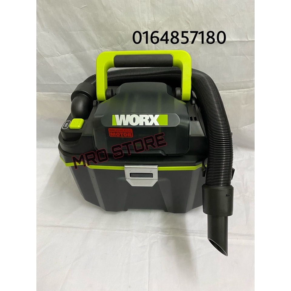 WORX WU-036.3 20V CORDLESS BRUSHLESS WET-DRY VACUUM | Shopee Malaysia