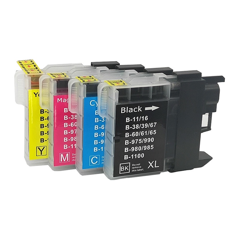 Vileed Lc38 Lc39 Print Ink Cartridge For Brother Dcp- J125 Dcp-J315w ...