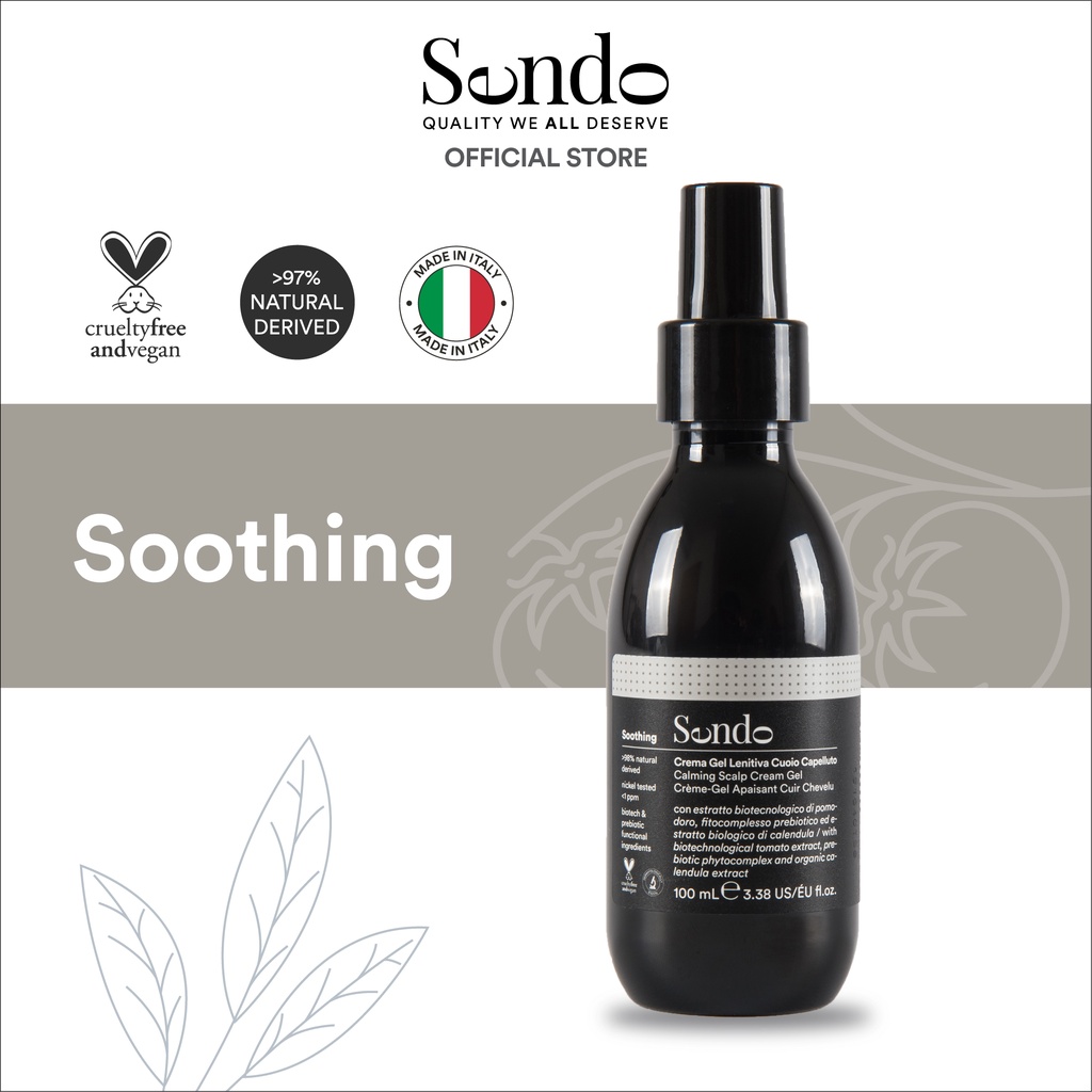 Sendo Calming Scalp Cream Gel 100ml (Sensitive Scalp Treatment ...