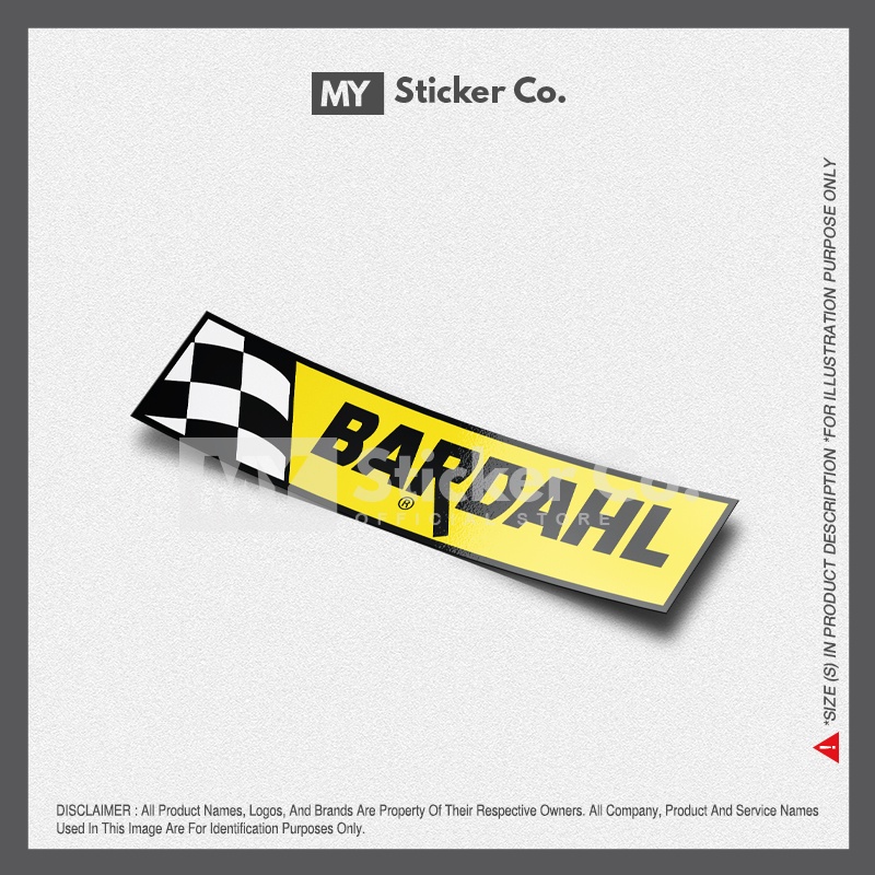 Sticker - Bardahl Italy | Shopee Malaysia