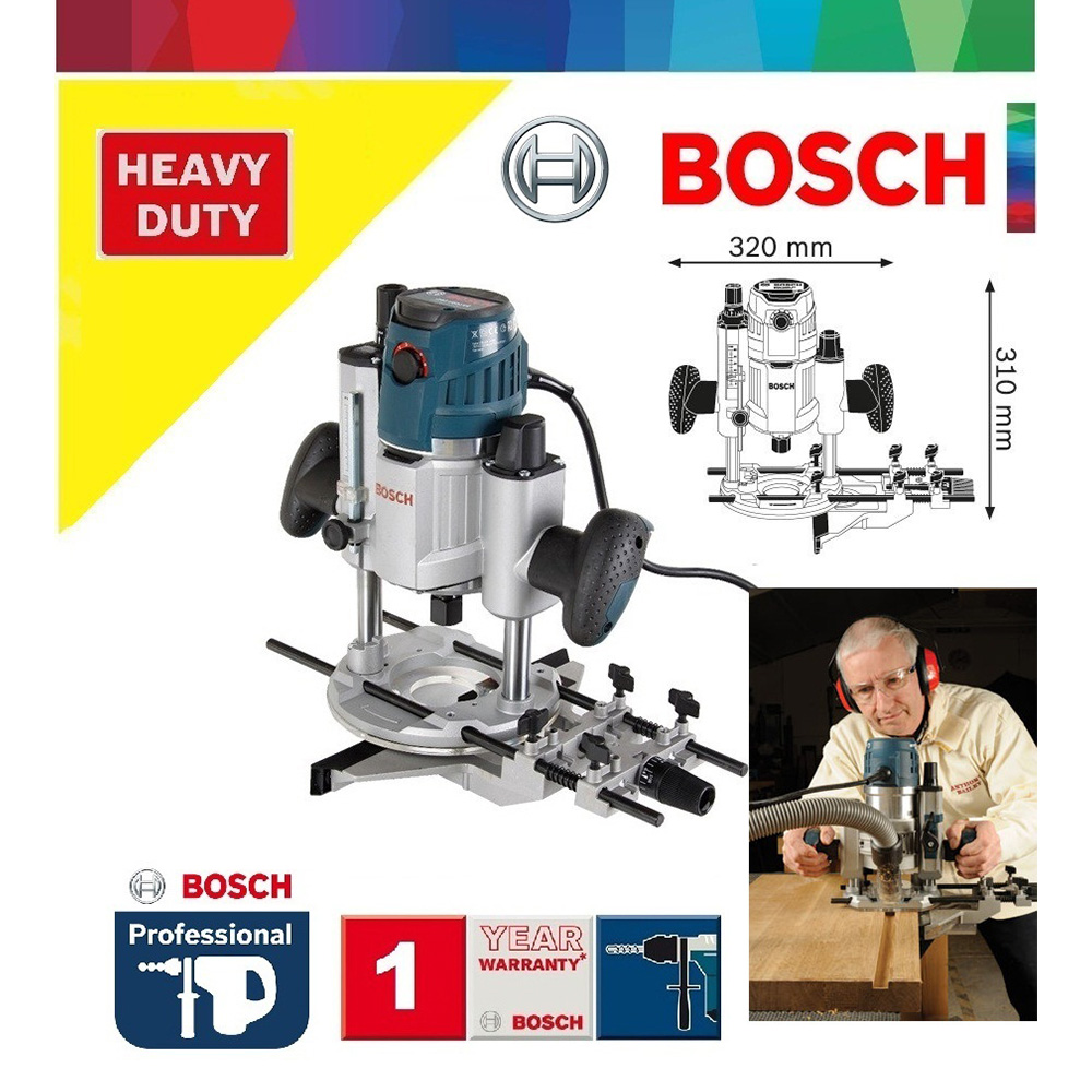 Bosch GOF1600CE 1600W Variable Speed Router | Shopee Malaysia