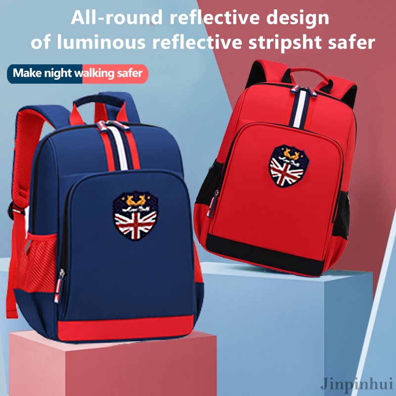 Ready stock！6-12 Years Primary School Bag Large Capacity School ...