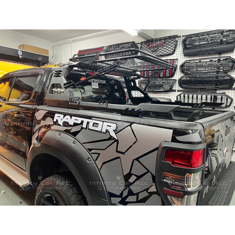 Ford Ranger Wildtrak Raptor XLT T6 T7 T8 T9 Eagle V14 Roll bar Sport ...