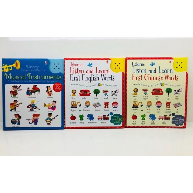 [🇬🇧ORIGINAL] Usborne Listen and Learn Collection | Shopee Malaysia
