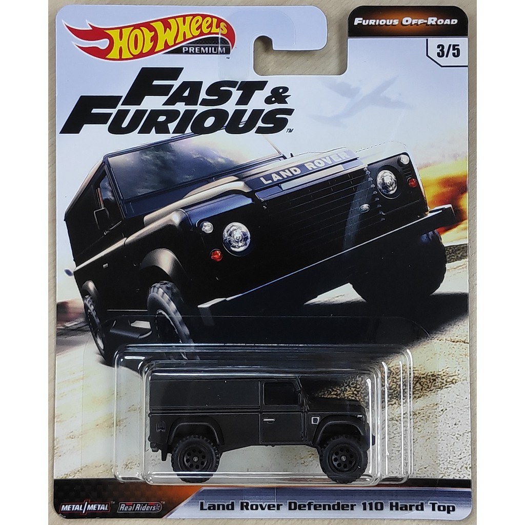 Hot Wheels Premium Land Rover Defender 110 [HW Hard Top British Horse ...