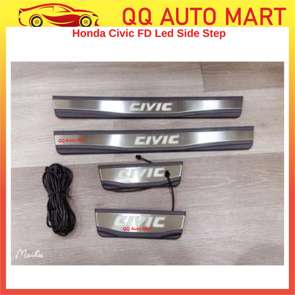 Honda Civic FD 2006-2013 Led Side Step | Shopee Malaysia